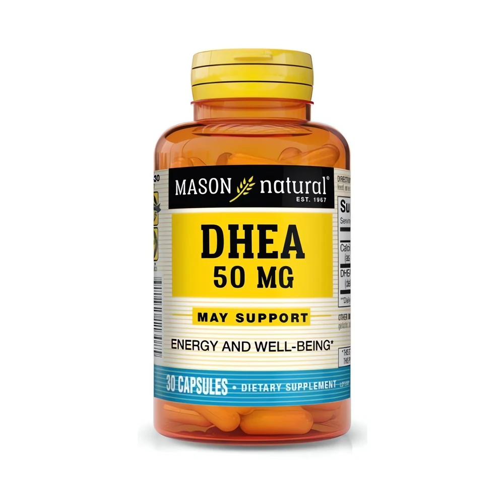 DHEA 50 mg 30 gél - Mason Natural - Vitalité active