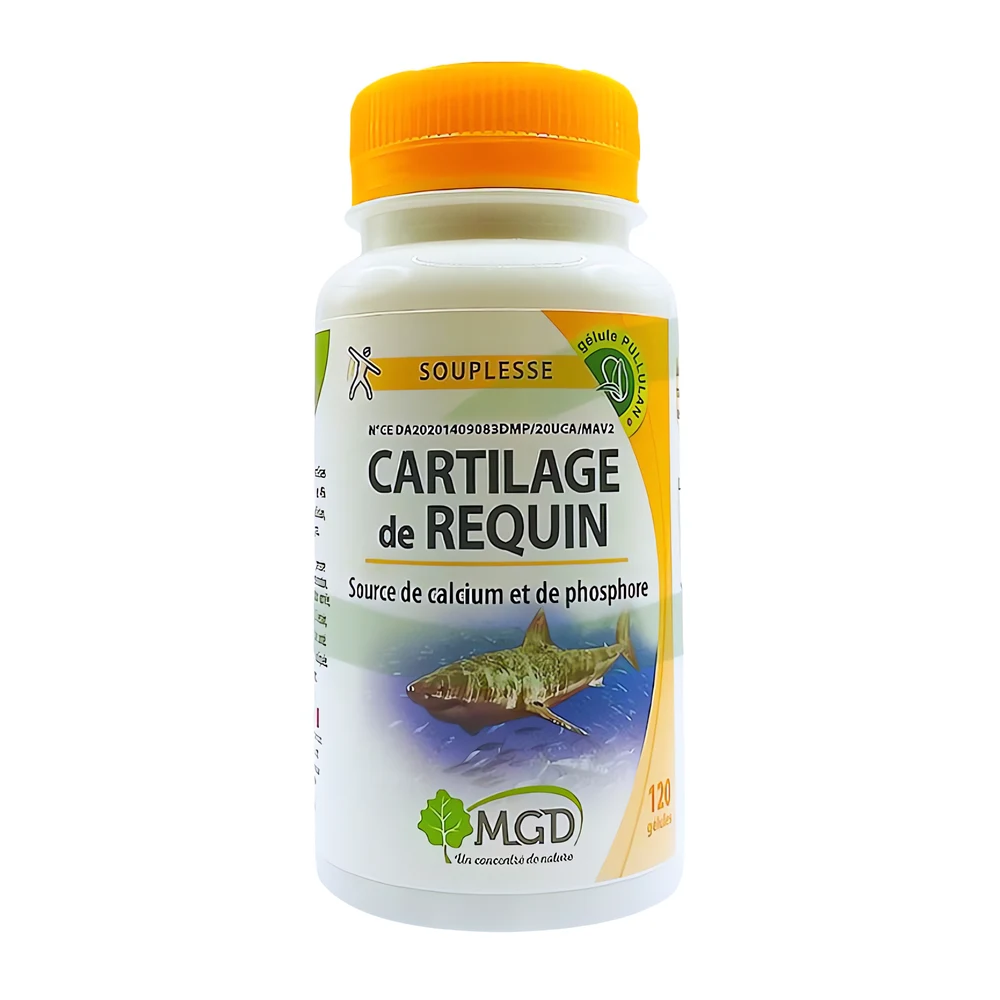 Cartilage De Requin I 120 gélules MGD Nature I Mobilité