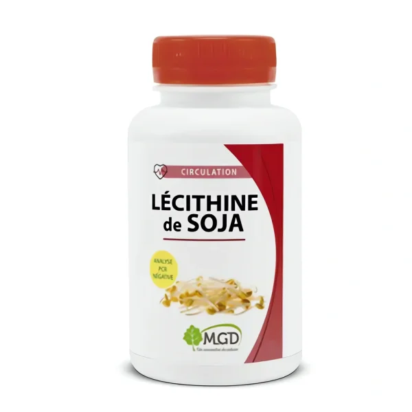 Lécithine de Soja, 100 gél MGD Nature, Mémoire focus