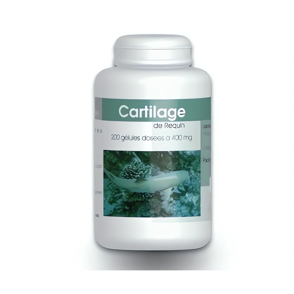 Cartilage de requin 400 mg 200 gélules GPH Articulation