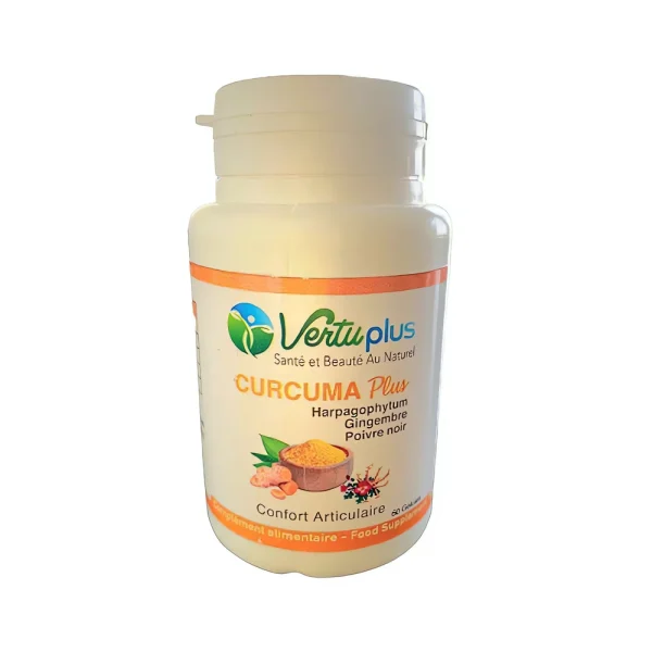 Curcuma Plus 60Gél Vertuplus articulations Maroc