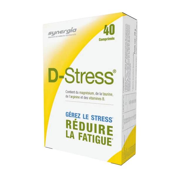 D-Stress 20 comprimés Synergia | Énergie forme